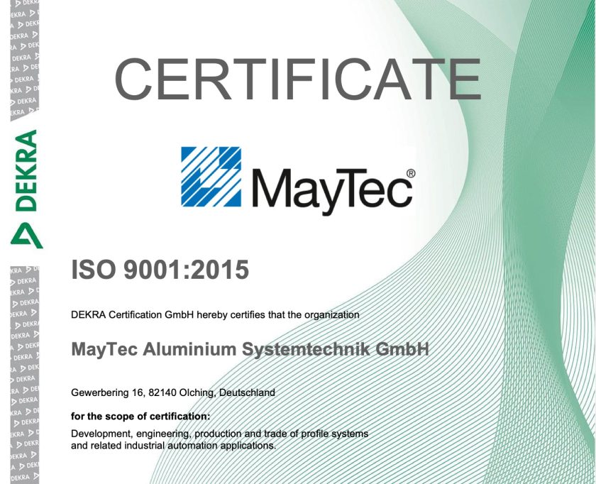 Downloads of catalogues and requests for MayCad - MayTec